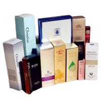 China CMYK Printing Cosmetic Packing Box Holographic Mylar Paper Material for sale