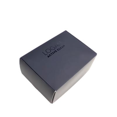 China Cosmetic Cotton Paper Packing Box With Spot UV LOGO FSC ISO9001 certificate for sale