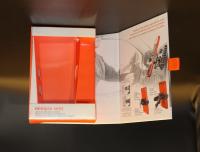 China Electronic PET Box Packaging with flap and window CMYK PMS Printing UV print. for sale