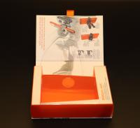 China Electronic PET Box Packaging with flap and window CMYK PMS Printing UV print. for sale