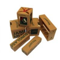China Brown Kraft Paper Gift Box , Sustainable Cardboard Boxes ISO9001 ISO14001 for sale