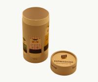 China Kraft Eco Friendly Paper Tube Packaging With 4C Printing Matt Varnish for sale