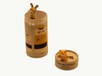 China Kraft Eco Friendly Paper Tube Packaging With 4C Printing Matt Varnish for sale