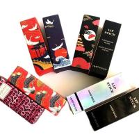 China CMYK 4 color Custom Lip Gloss Packaging Box 350g C1S Material for sale