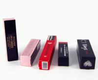 China Die Cut Cosmetic Packing Box , Custom Lipstick Packaging Boxes ROHS ISO Certificate for sale