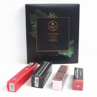 China Die Cut Cosmetic Packing Box , Custom Lipstick Packaging Boxes ROHS ISO Certificate for sale