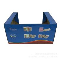 China Corrugated PDQ Tray Display CCNB Coated Paper Material OEM ODM for sale