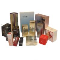China ROHS FSC Cosmetic Paper Box Packaging for Bottles Jars 375g silver Paper Material for sale