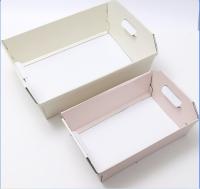 China Paper  folded tray, display tray Corrugated Paper Lamiante CCNB or coated paper for sale