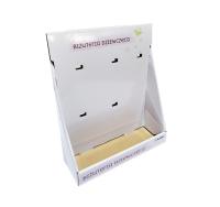 China Corrugated Cardboard PDQ Display Boxes With CMYK 1C Offset Printing for sale