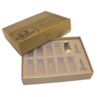 China Custom Medicine Bottle Packaging With EVA And Flocking Insert for sale