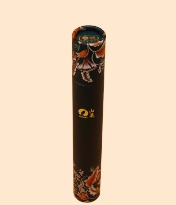 China Round Paper Tube Packaging Box With UV Print PMS Printing Embossing for sale