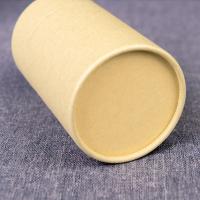 China Eco Friendly Kraft Paper Tube Packaging Box CMYK Pantone Color Paperboard Material, Round Paper tube for sale