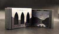 China ROHS Luxury Wine Gift Box Packaging with Window , black paper and coated paper print 4C. for sale