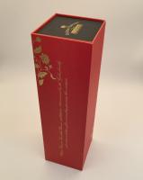 China Rigid Luxury Packaging Boxes With Gold Foil Stamping Emboss For Wine OEM ODM for sale