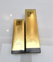 China Glossy Lamination box packaging skincare , Embossing Coated Paper Box for sale