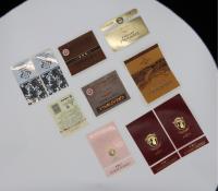 China Wine product packaging sticker for bottle packaging Embossing Foil Stamping ODM for sale