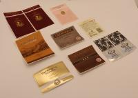 China Wine product packaging sticker for bottle packaging Embossing Foil Stamping ODM for sale