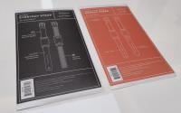 China Silk Screen Packaging Accessories , Book Paper Sticker , label 4C PMS Offset Printing for sale