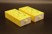 China 4C PMS Color Rigid Box Packaging , Glasses Paper Box With Pull Tab for sale