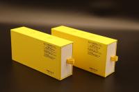 China 4C PMS Color Rigid Box Packaging , Glasses Paper Box With Pull Tab for sale
