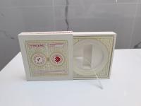 China FSC Custom Rigid Box Packaging with paper inner tray Gold foil staming Embossing for sale