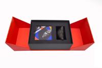 China CMYK Custom Rigid Boxes , luxury gift packaging with Gold Foil Stamping EVA tray for sale
