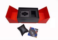 China CMYK Custom Rigid Boxes , luxury gift packaging with Gold Foil Stamping EVA tray for sale