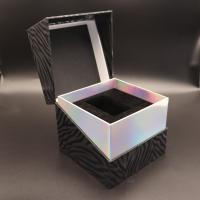 China Greyboard Handmade Paper Gift Box EVA Insert For Watch Packaging for sale