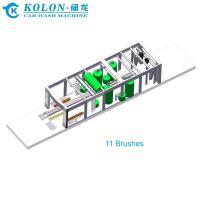 China 11 Brushes Automatic Tunnel Car Wash Machine length 14900mm for sale