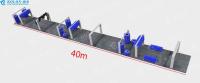 China 15 Brushes Tunnel Car Wash Machine with 15 Brushes Hot Dip Galvanized Steel Frame and Soft Touch Brushes for Long Lasting length 40000mm for sale