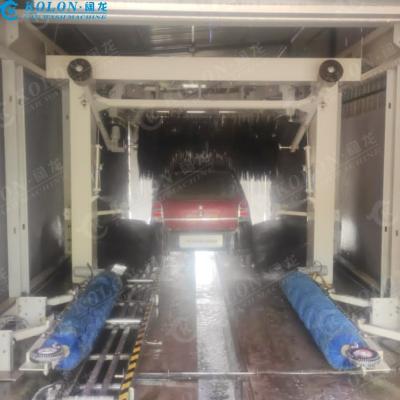 China Kolon 13 Brush Tunnel Car Wash Machine Combining Automobile Detergent and Brush Washing for Effective Surface Cleaning length19520mm for sale