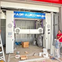 China 15cars/hour Car Washer with Foam Spraying Quick Washing Time for sale