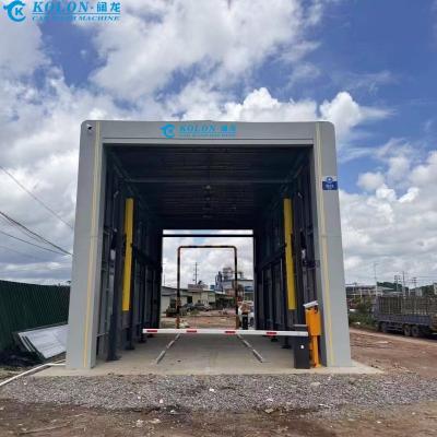 China Kolon 67kw Bus Washer Machine With Safety Stop Button And Max Washing Speed 7 Buses/hr for sale