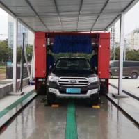 China 5 Brushes Rollover Car Wash Machine with Hot Air Blower Stainless Steel Construction for sale