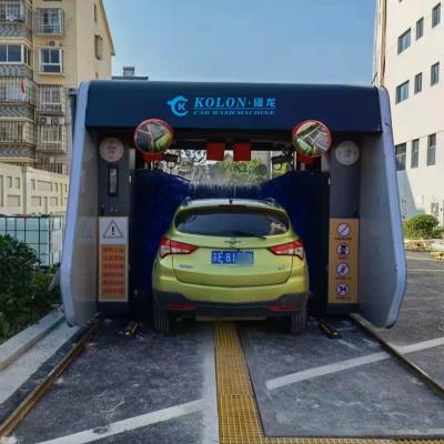 China 15 Cars/Hour Rollover Car Wash Machine with Foam Spraying for sale