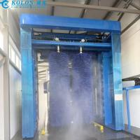 China KL-BS11 Fully Automatic Bus Truck Wash System 28-Meter 110KW Industrial Cleaning for sale