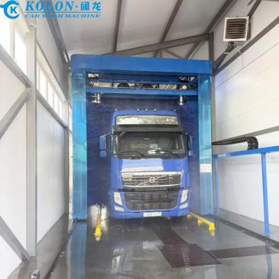 China KL-BS11 Fully Automatic Bus Truck Wash System 28-Meter 110KW Industrial Cleaning for sale