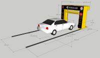 China Kolon Rollover Car Wash Machine automatic car cleaning system built to deliver professional wash results with minimal downtime for sale