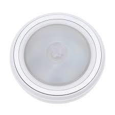 China Round Motion Activated Led Night Light , Small Battery Powered Night Light for sale
