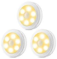 China 6 Colors LED Sensor Night Light For Living Room Stick Anywhere Closet for sale