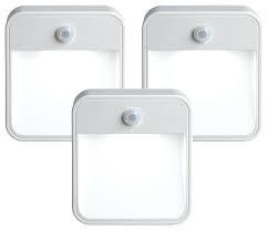 China White Square LED Sensor Night Light With Plastic Case ISO9001 Certificate for sale