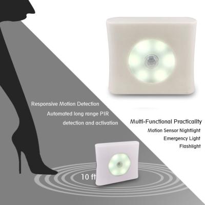 China Intelligent Control LED Sensor Night Light Built In Magnet No Need Switch for sale