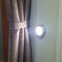 China Small Motion Activated Night Light / Room Battery Operated Night Light for sale
