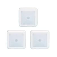 China Square LED Hallway Night Lights , Multi - Color LED Night Light Lamp for sale