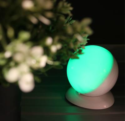 China Round Shape Wireless Motion Sensor Night Light , USB Powered Led Lights For Decorating for sale