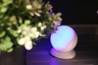 China Round Shape Wireless Motion Sensor Night Light , USB Powered Led Lights For Decorating for sale