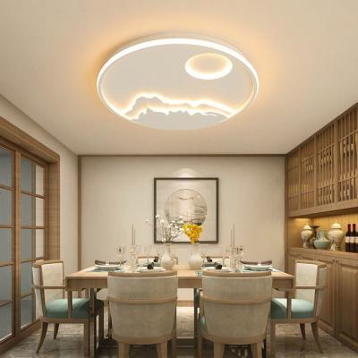 China Thin Housing Wireless LED Ceiling Light Color Temperature Adjustable for sale