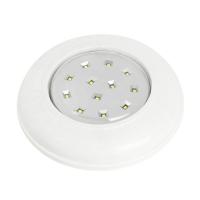 China Small Battery Operated Ceiling Lamp / Round Battery Powered Recessed LED Lights for sale