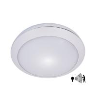 China White Battery Powered Ceiling Light / Round Motion Sensor Ceiling Light for sale